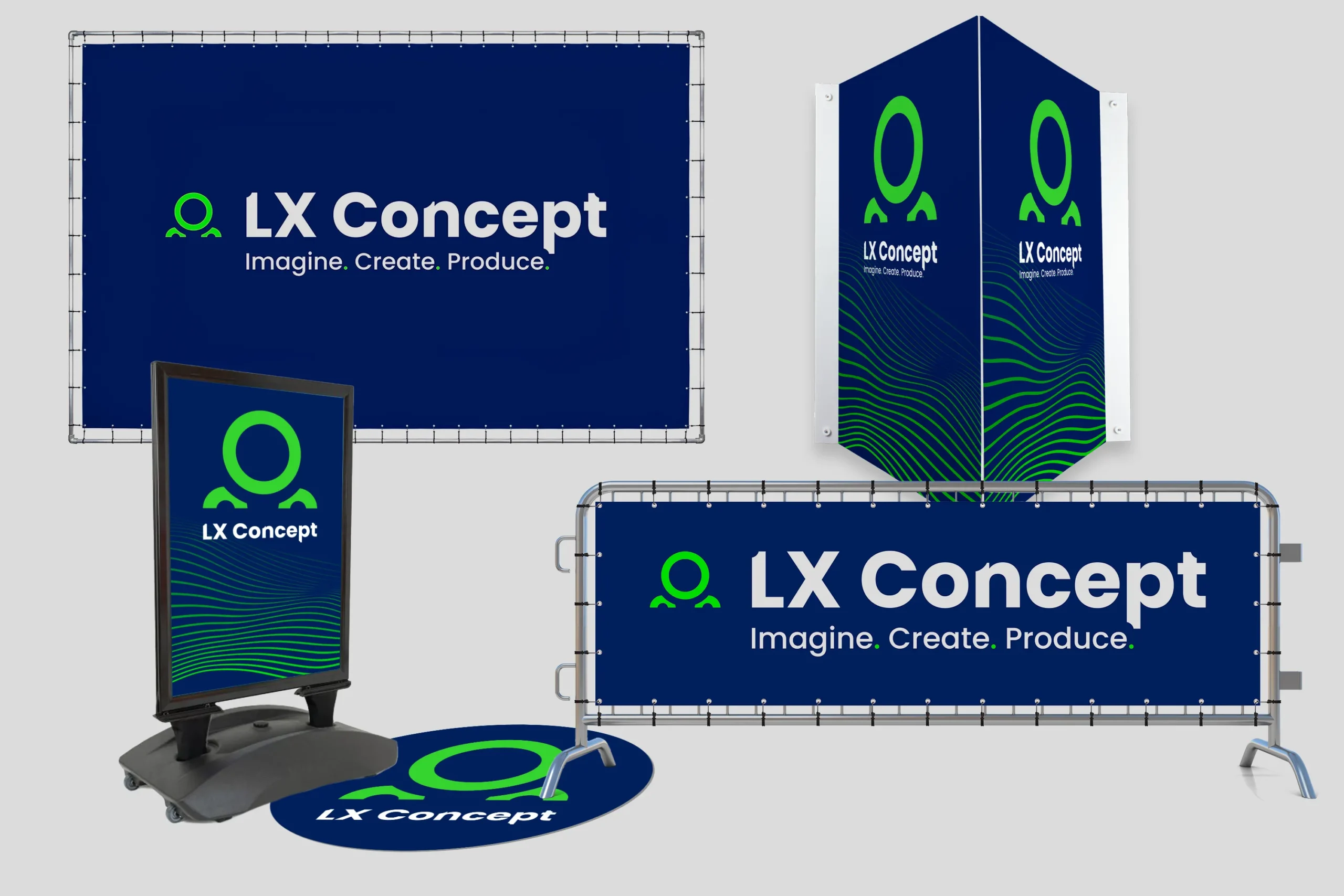 Large format en signage - LX Concept